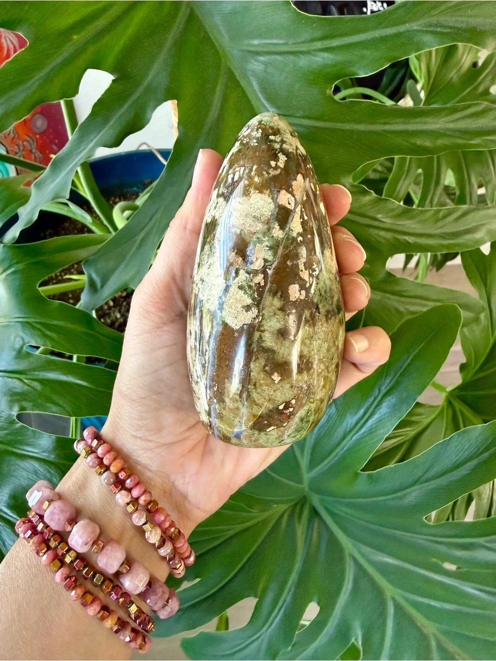 Accents | Green Opal Free Form From Madagascar | Poshmark